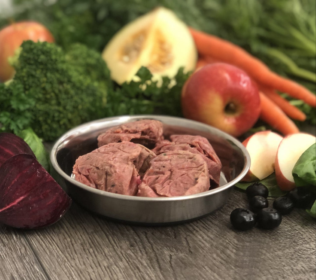 OC Raw Frozen, Beef & Produce Patties — Jake's Pet Supply